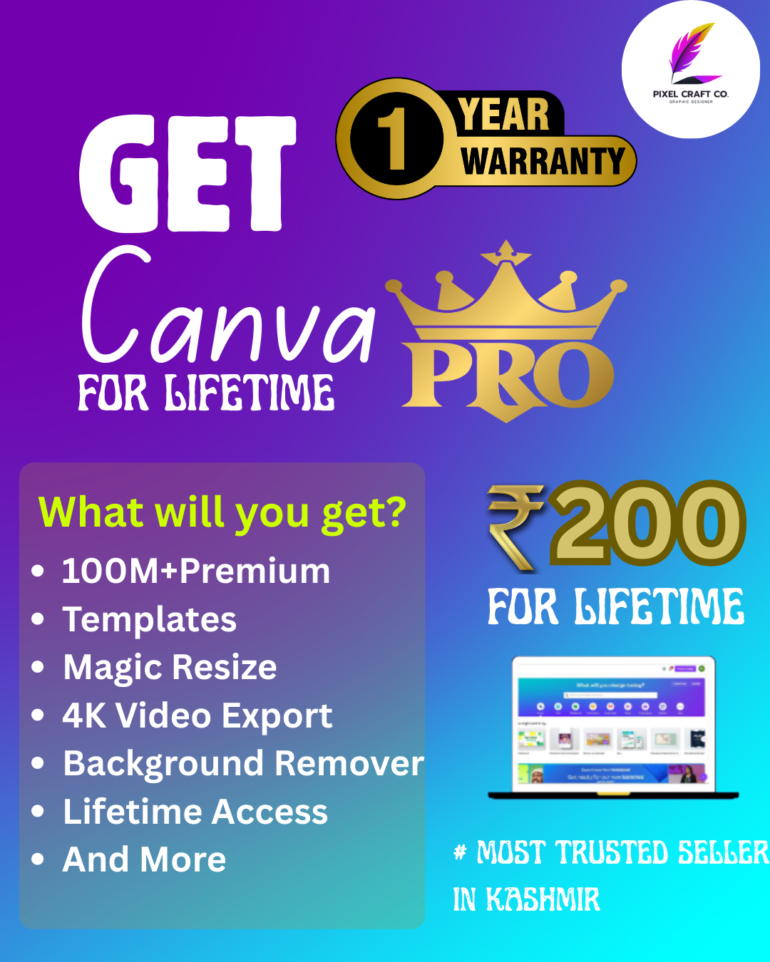 Canva Pro – Heeyan.Designn
